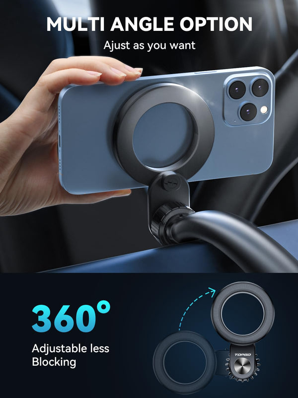 MagSafe Car Mount Magnetic Phone Mount - TOPGO